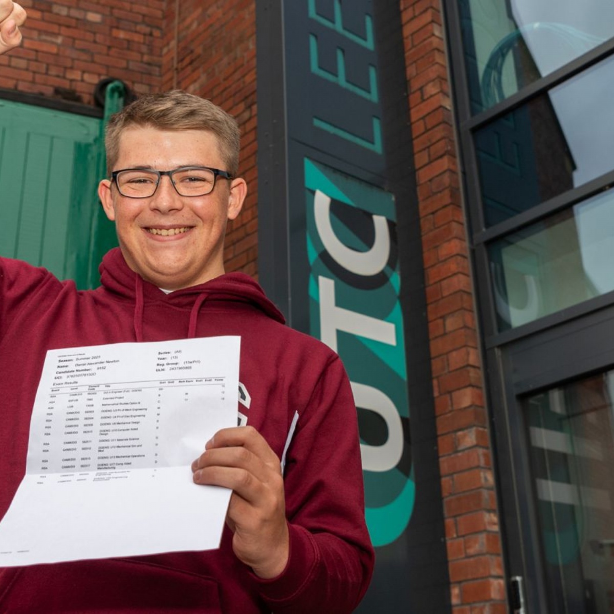 UTC Leeds - Class of 2023 – Daniel, Y13